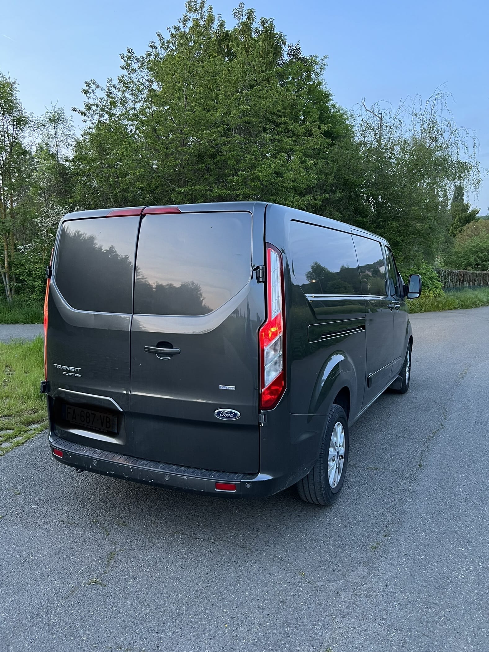 Location Utilitaire Ford Transit Custom Fourgon 2018 Diesel Automatique ...