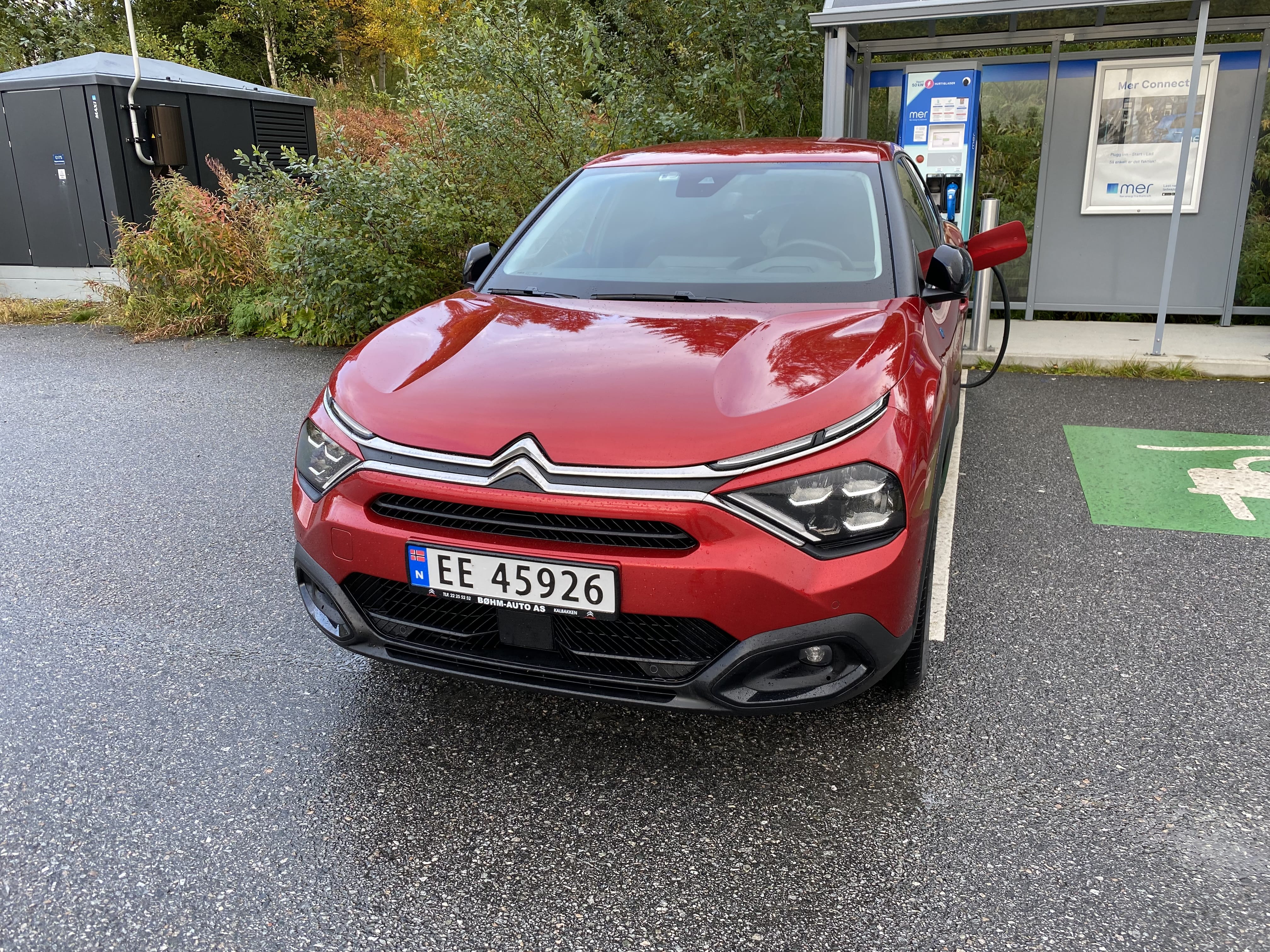 Lei en Citroen ë-C4 2022 Elektrisk Automatisk i Narvik (Kongensgate ...